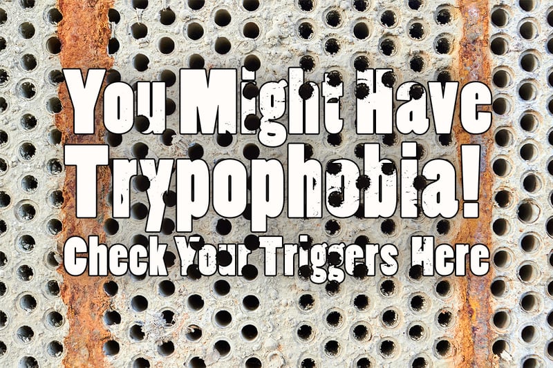 You Might Have Trypophobia! Check Your Triggers Here