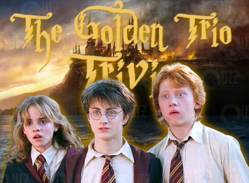 The Golden Trio Quiz Only a Wizard Can Pass