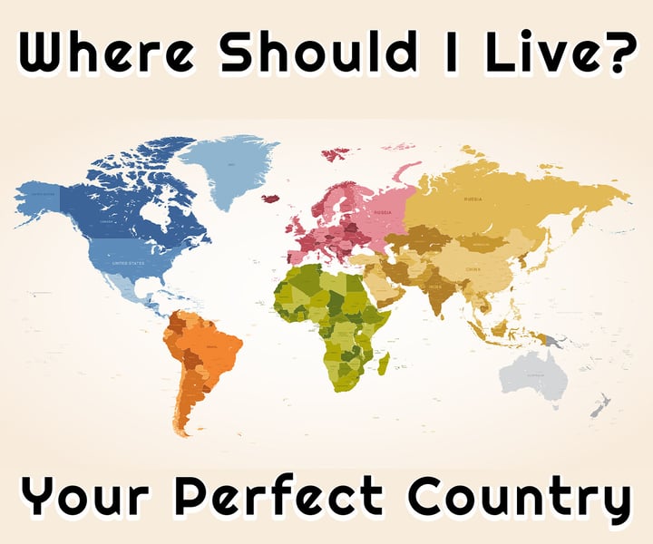 Where Should I Live? Your Perfect Country